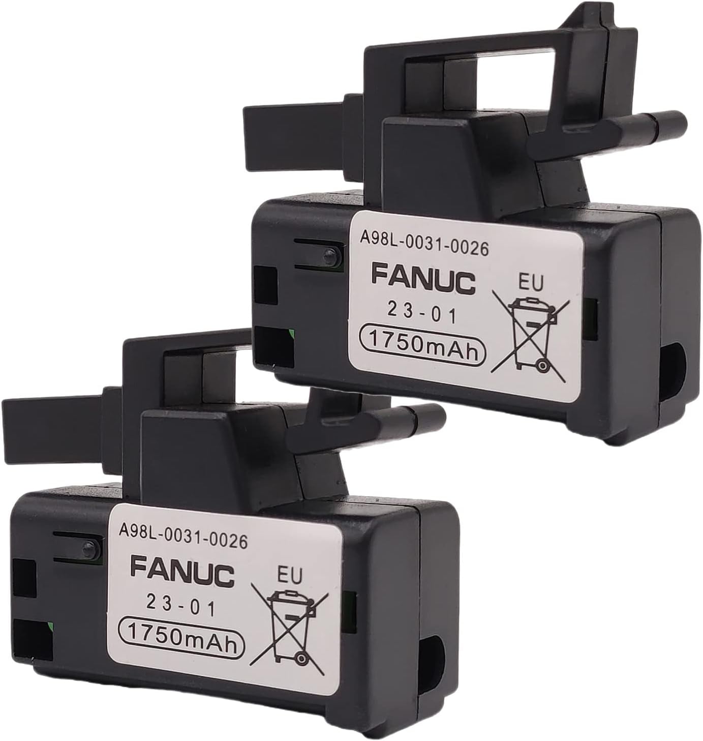 (2-Pack) 3V Batteries for A98L-0031-0026 A98L 0031 0026 New GE FANUC ...