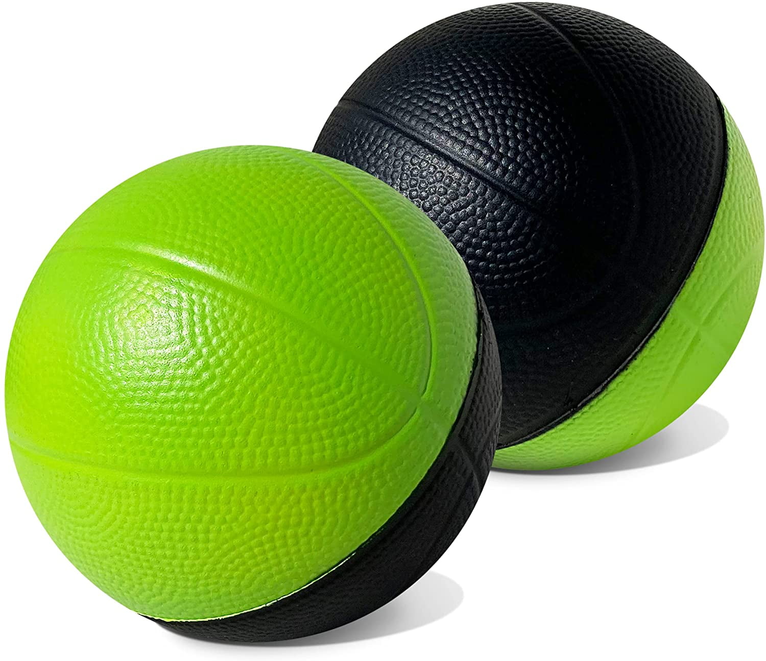 2 Pack 4" Foam Mini Basketball for Nerf Basketball Hoop Sets | Safe ...