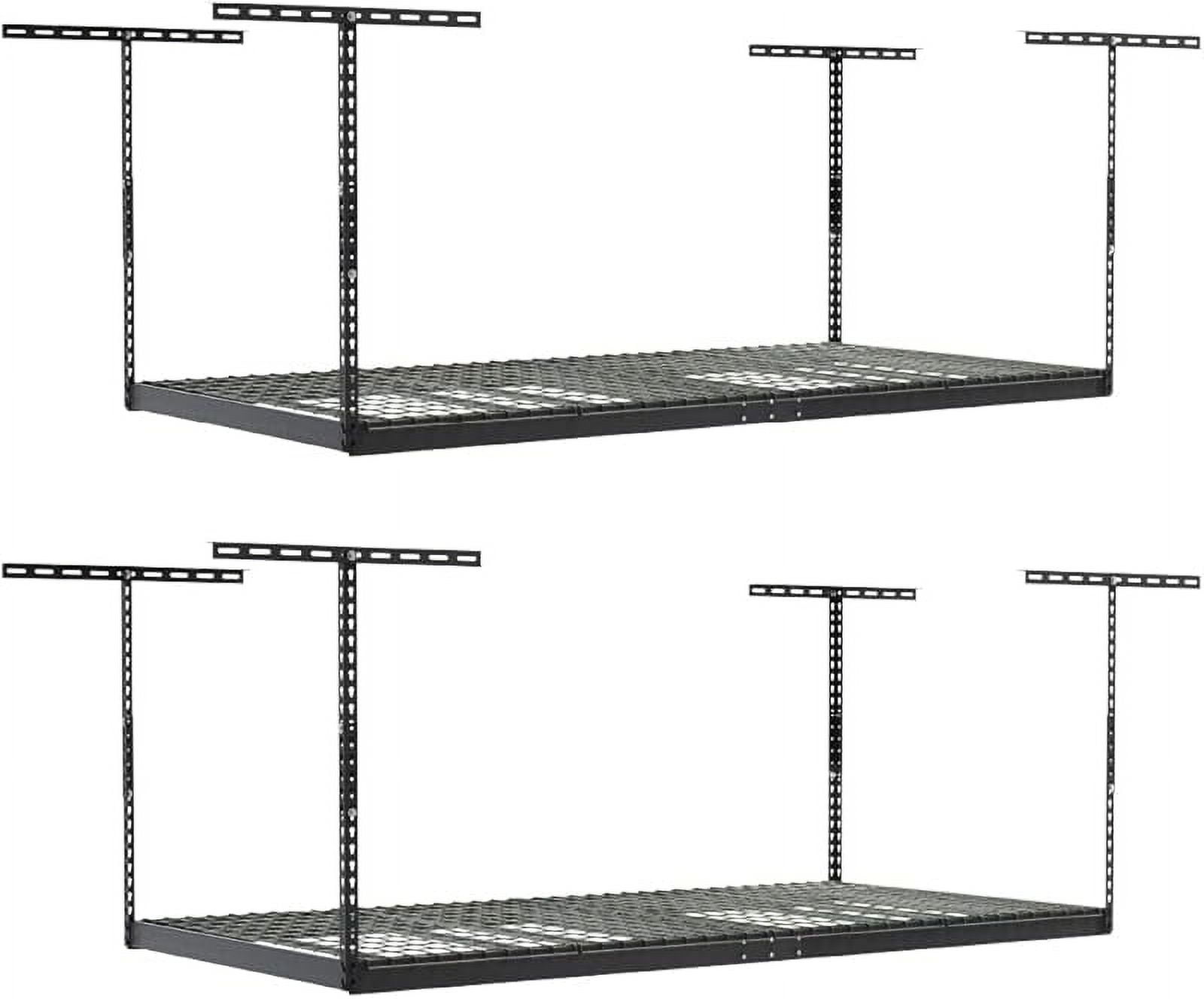 2-Pack 4 x 8 Overhead Garage Storage Rack, Ceiling Racks for Garage ...