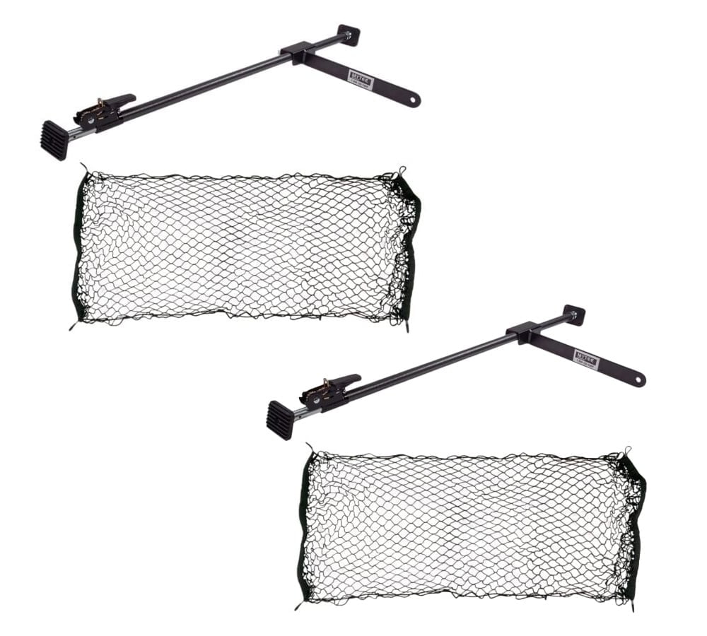 2 Pack 40"-70" Adjustable Heavy Duty Cargo Load Lock Bar w/ 16" Divider ...