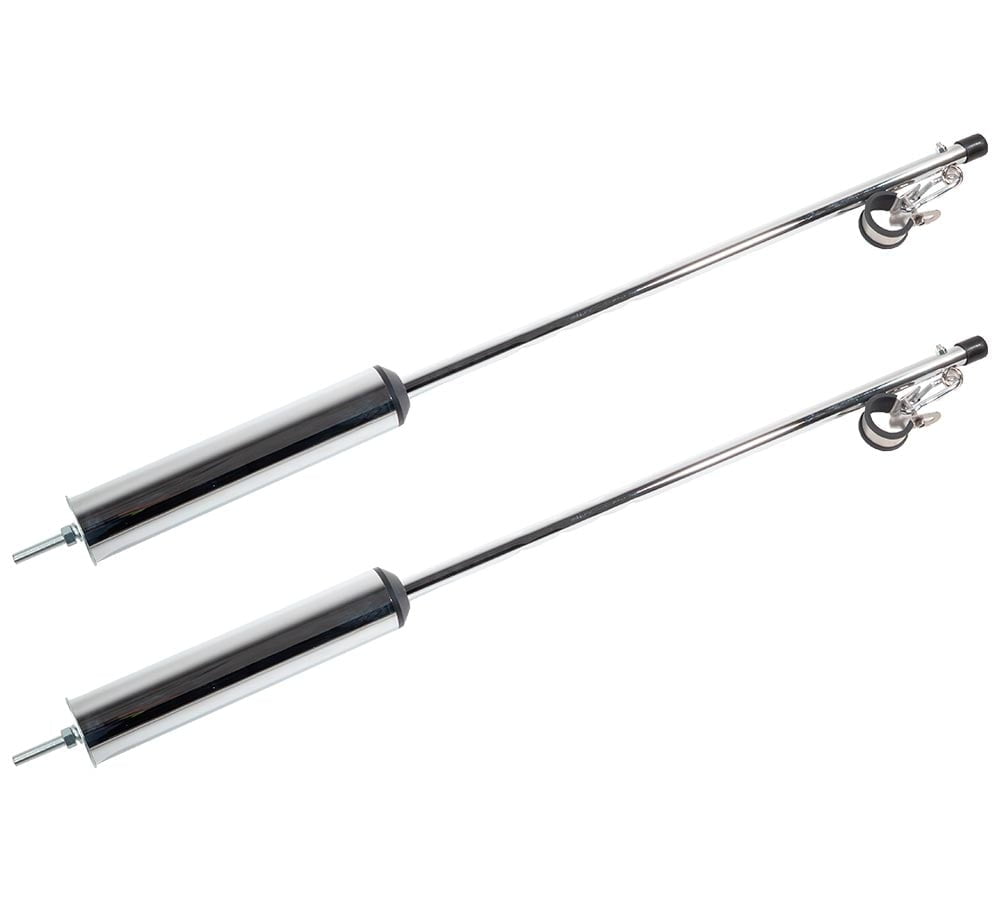 Mytee Products 40" Chrome Pogo Stick, 2 Pack, Chromed Steel, Supports ...
