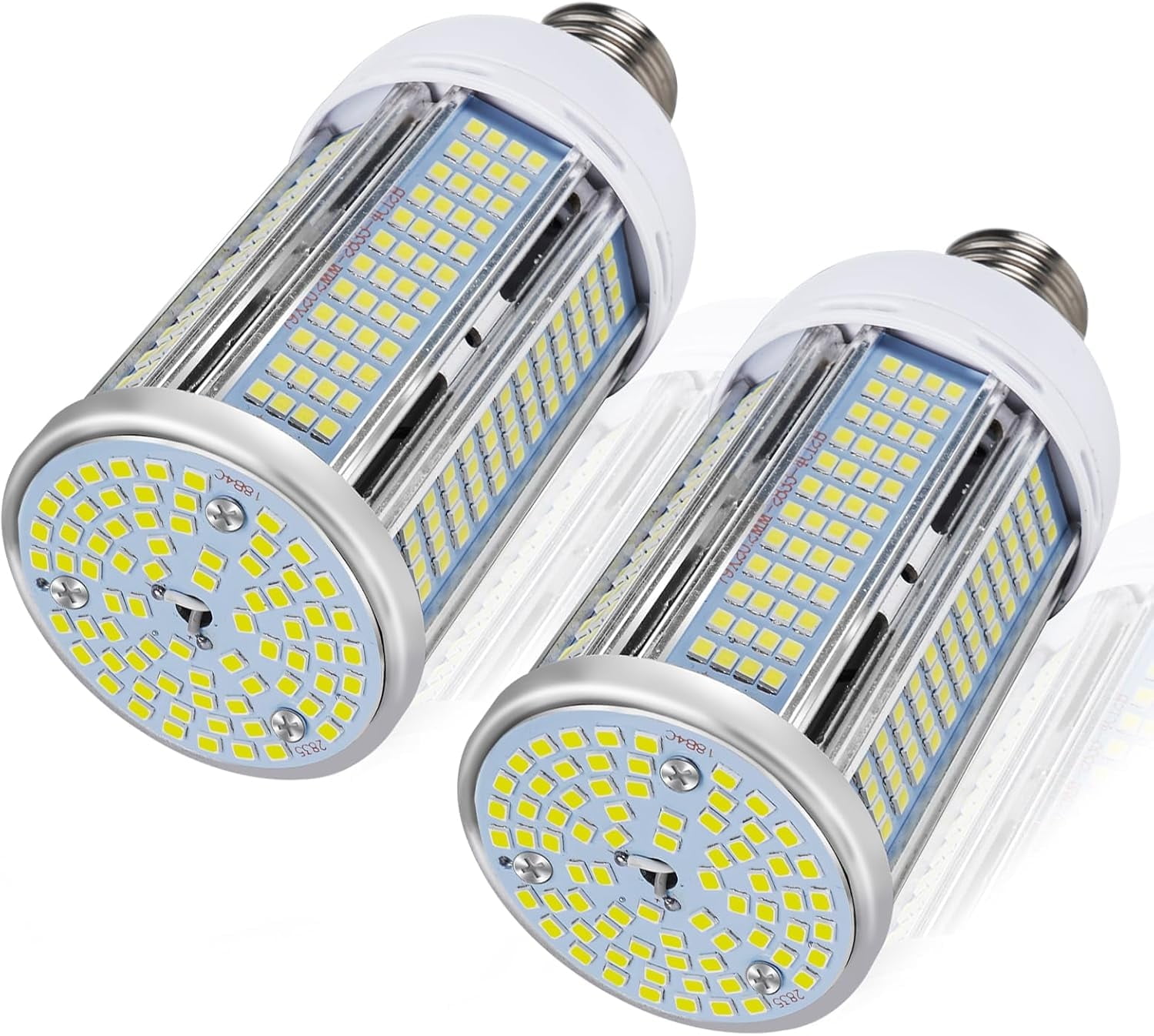 2 Pack 400W Equivalent LED Corn Light Bulb 6000 Lumen Led Corn Bulb 50W Super Bright 5000K ...