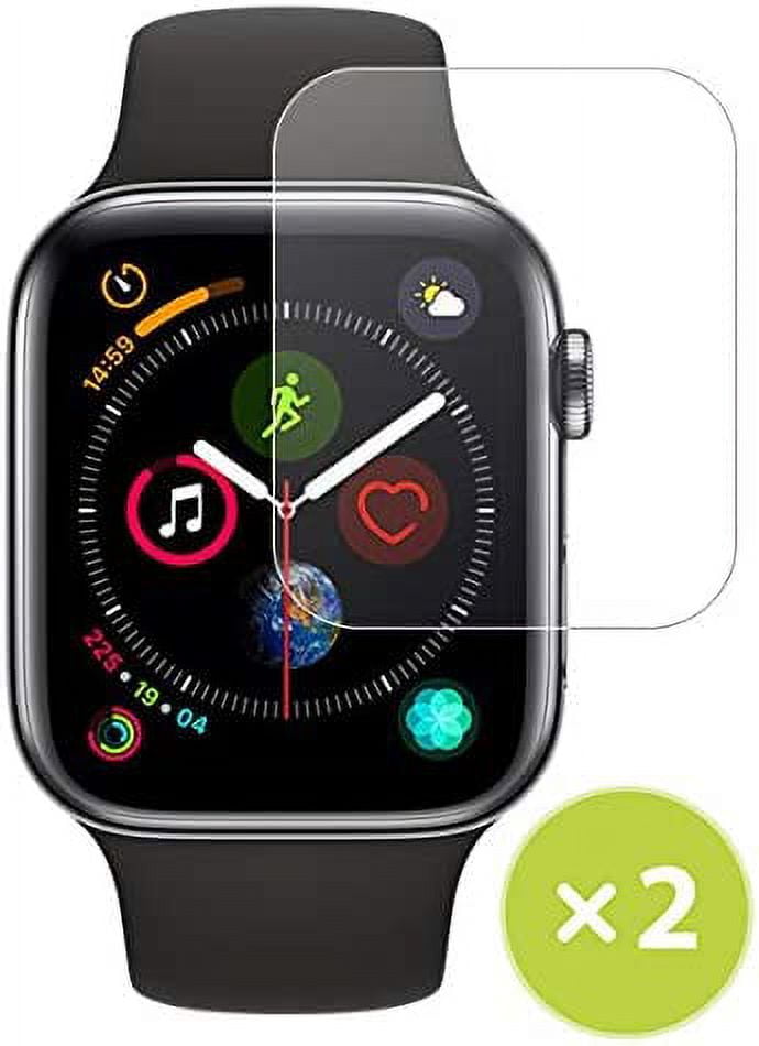 2-Pack 40mm Tempered Glass, 9H Hard Clear Screen Protector Guard ...