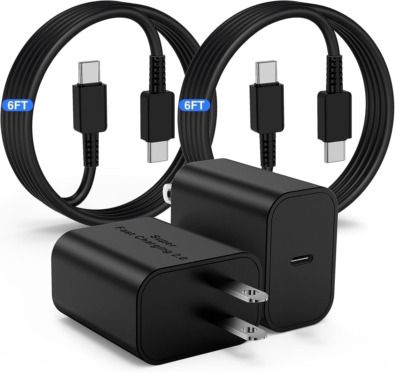Uzeuza 45W Samsung USB-C Super Fast Charger, 10FT Type C Cable, PPS ...