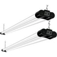 2 Pack 4FT Linkable LED Shop Light for Garage, 4400lm, 4FT 42W Utility ...