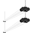 2 Pack 4FT Linkable LED Shop Light for Garage, 4400lm, 4FT 42W, 5000K ...