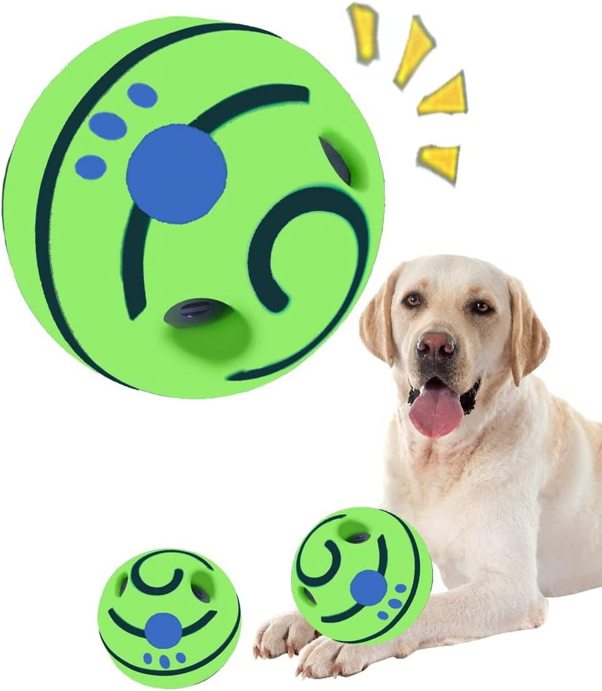 (2-Pack 4Upgraded Wobble Giggle Dog Ball,Strange Dog Toy,Pet Ball ...