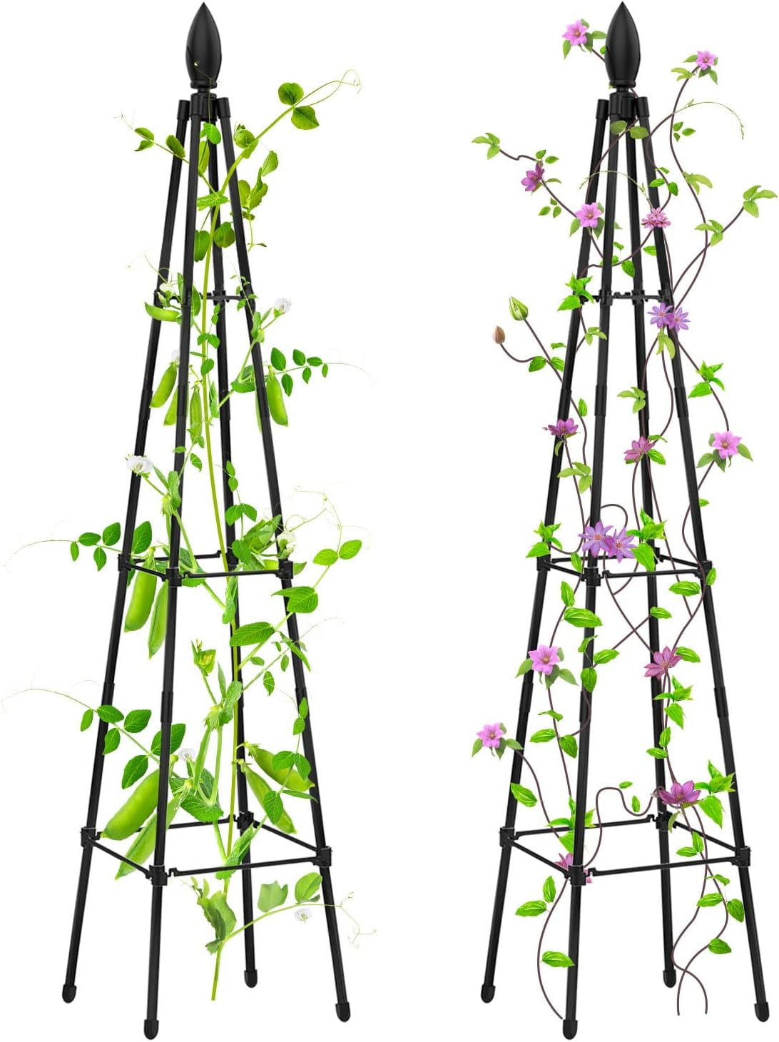 2 Packs Garden Trellis for Climbing Plants Outdoor, deaunbr Plant ...