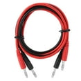 2-Pack 4mm Banana Plug Test Cables, Multimeter Testing Cables for ...