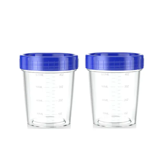 2-Pack 4oz Leakproof Salad Dressing Containers with Lids: Reusable ...