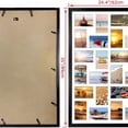 2 Pack 4x6 Picture Frames Collage with 24 Openings, Multi Photo Frame ...