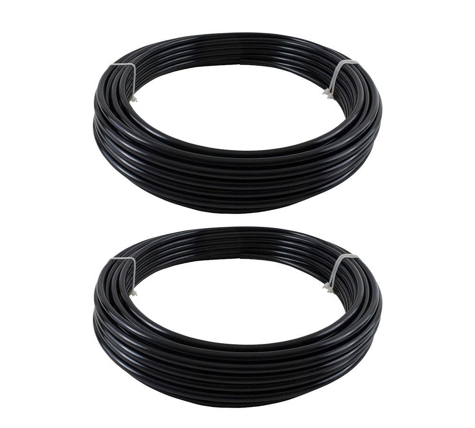 2 Pack 5/8" OD x 250' Black SAE J844 Nylon Air Brake Tubing DOT ...