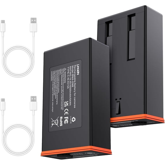 2-Pack 5000mAh Moultrie Power Mag Replacement Battery - Compatible with ...