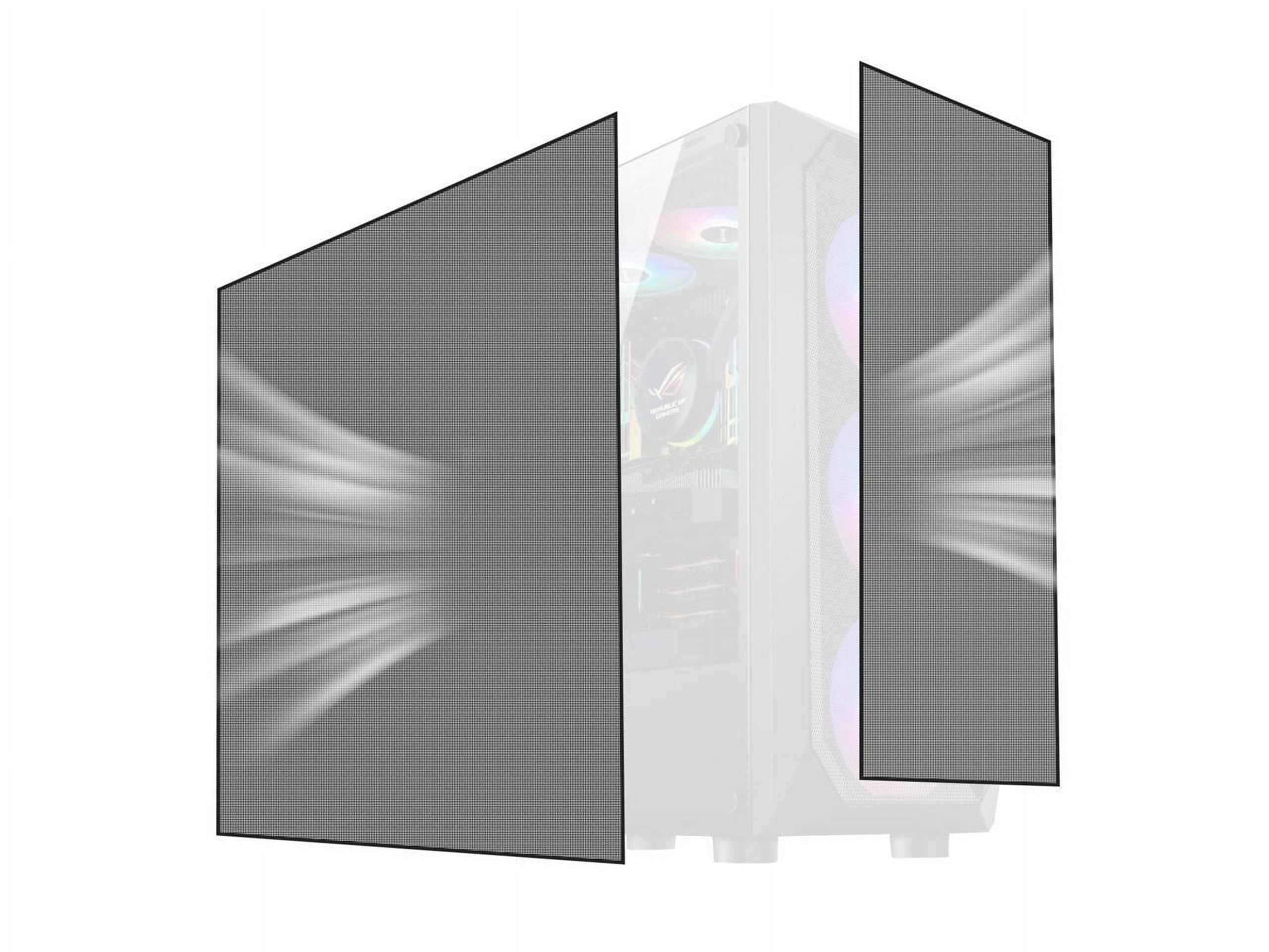 2-Pack 500x500mm 19.68inch DIY Computer PC Case and Fans PVC Dustproof ...