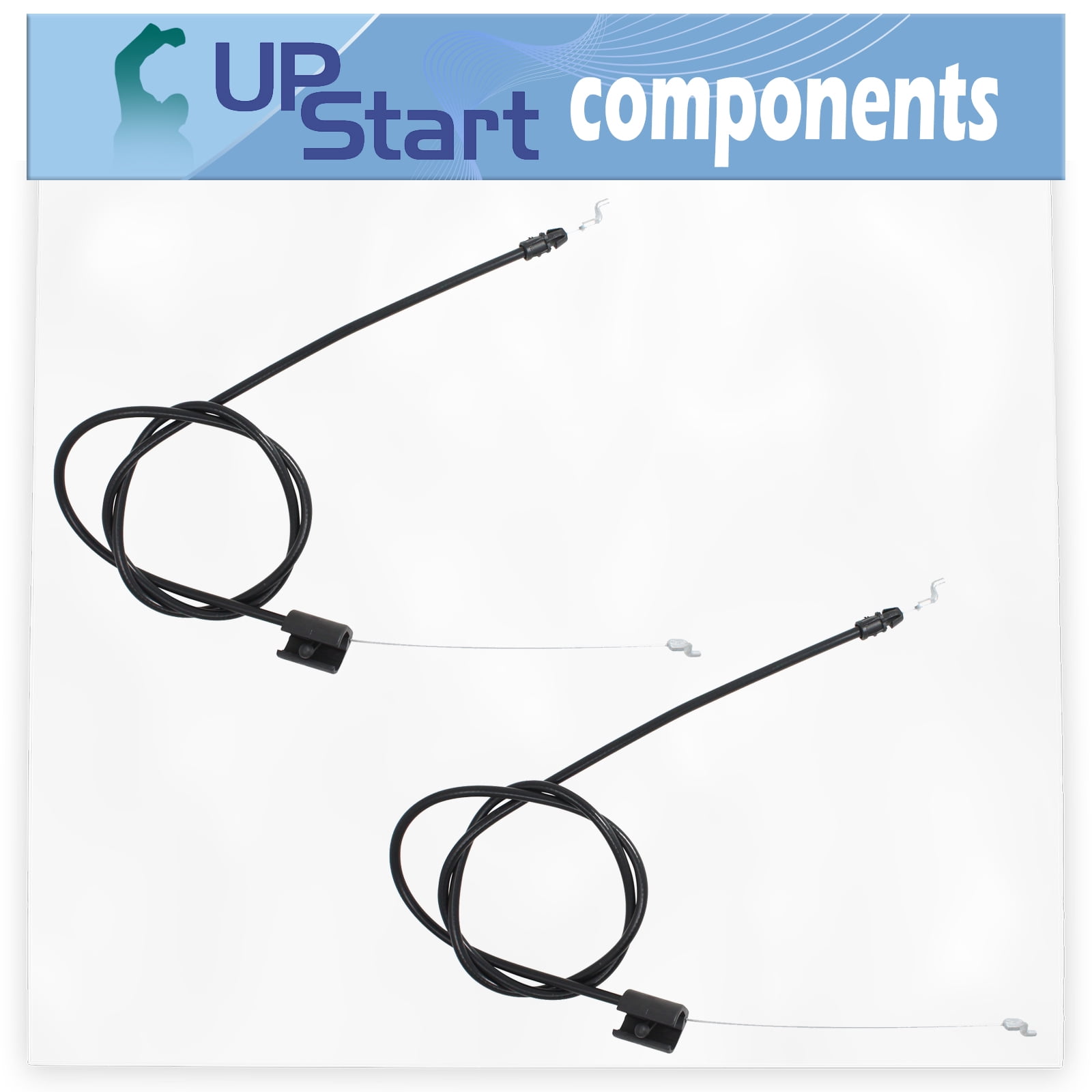 2-Pack 532176556 Engine Cable Replacement for Murray M20300 (2012 ...
