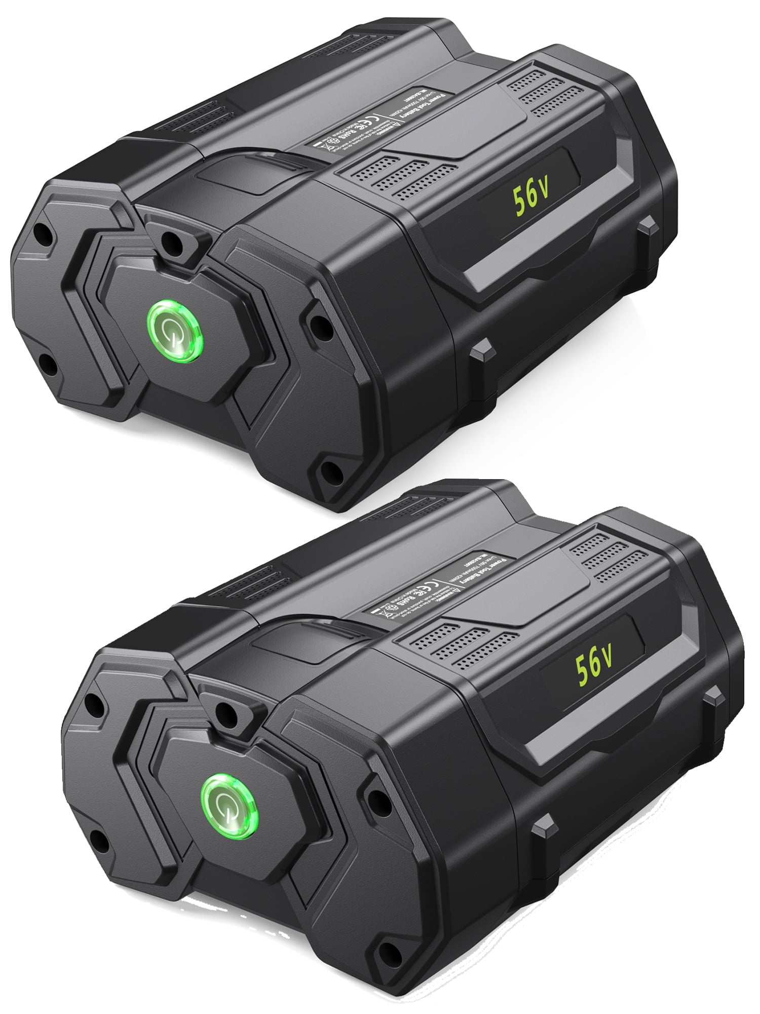 2-Pack 56V 7500mAh Lithium-Ion Battery Replace for EGO Power+ Power ...