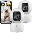2 Pack 5G Camera Indoor with Phone App, 3K Camera with Speaker, 5MP ...