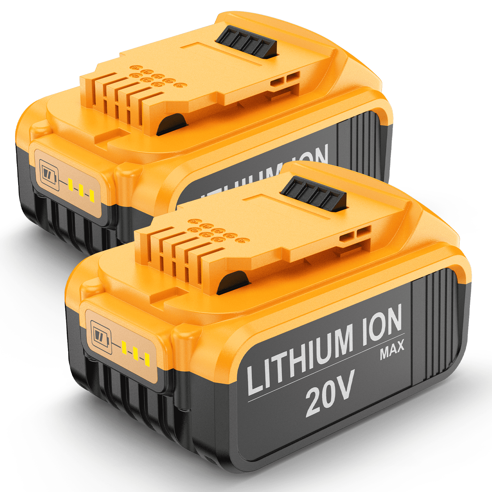 2 Pack 6.0Ah Replacement for Dewalt 20v Max Batteries Cordless Power ...