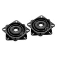 2-Pack 6 Inch Heavy Duty Swivel Plate – Solid Ball Bearing Ring & Full ...