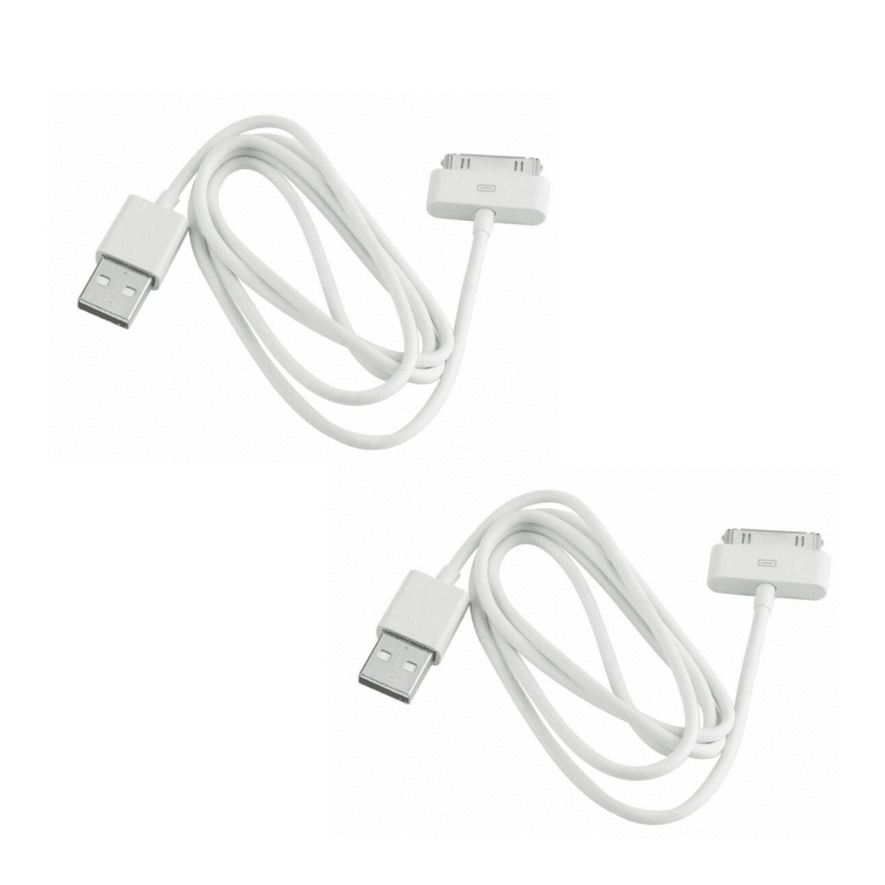 (2-Pack) 6FT 30 Pin Charger Cable Compatible with iPhone 4 4s 3G 3GS ...