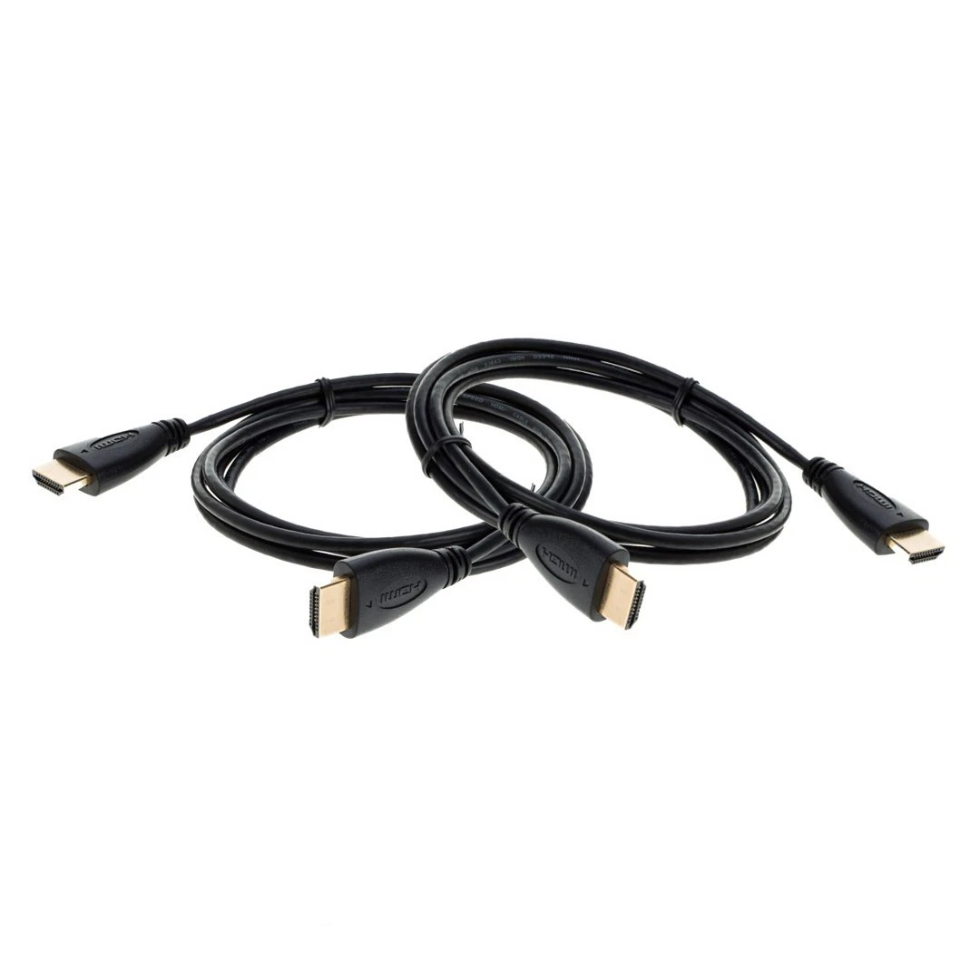 2-Pack - 6Ft 4K Hdmi Premium Cable 60Hz Full Hd 3D 2160P Hdtv Pc Ps5 ...