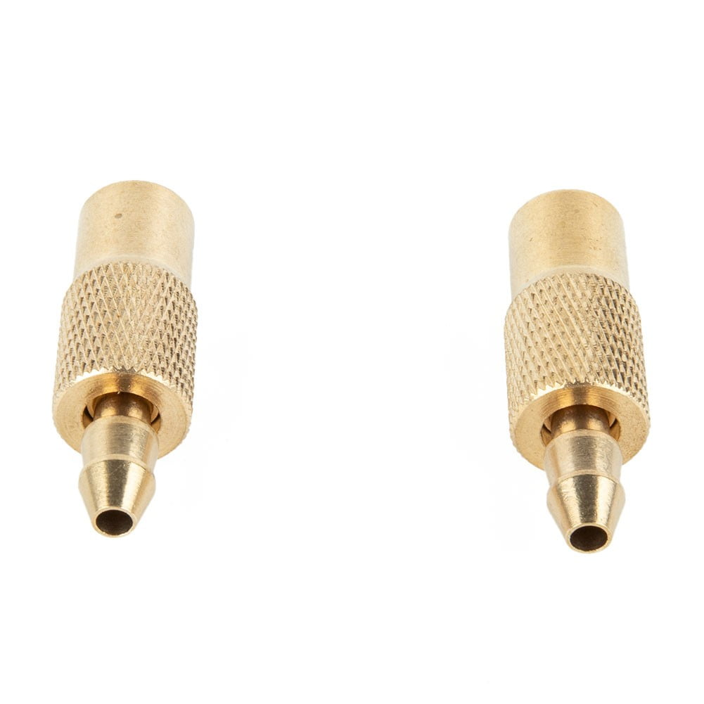 2-Pack 6mm Copper Tire Inflator Valve Connectors for Car and Garage Use ...