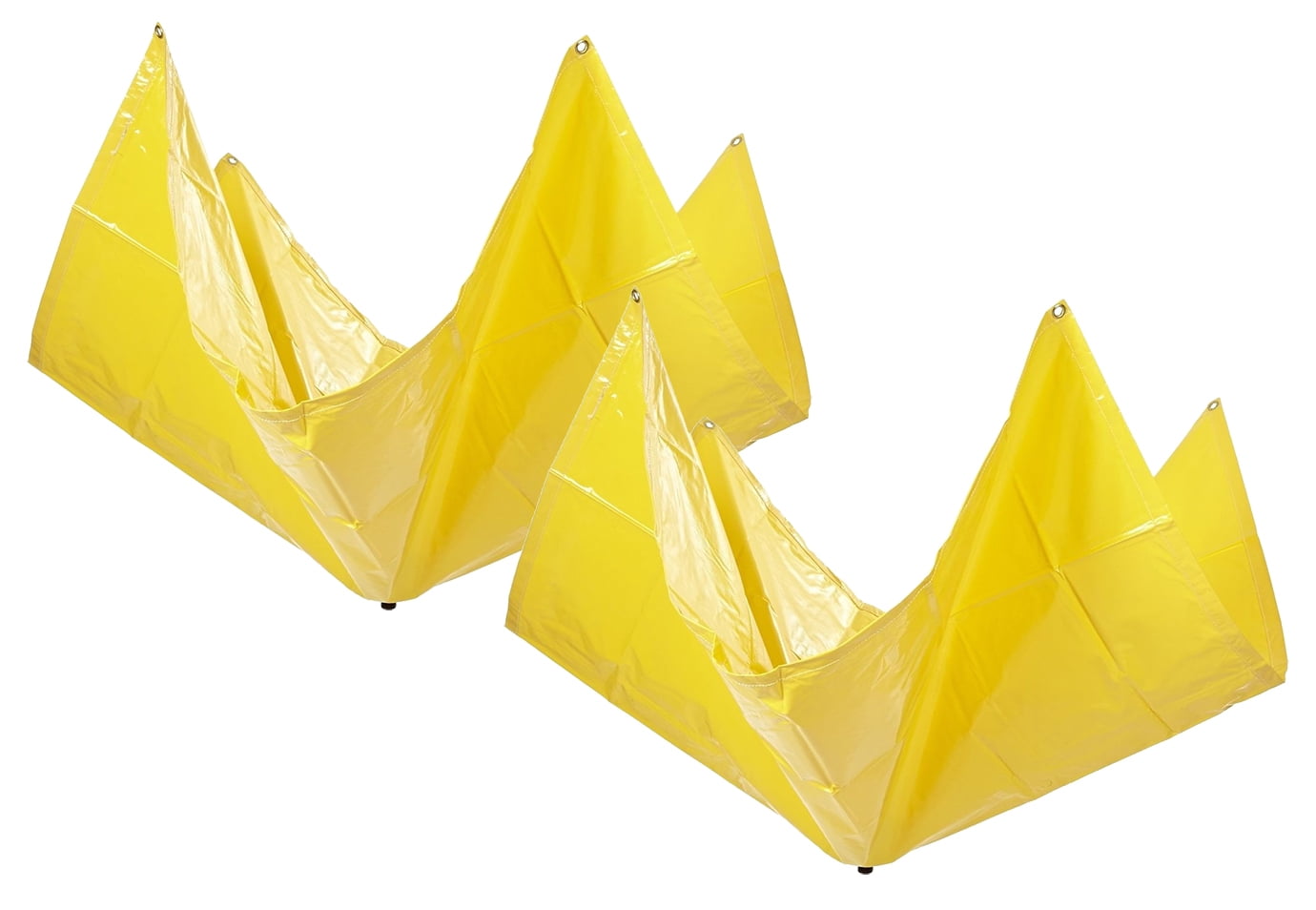 (2 Pack) 7' x 7' Drain Tarp - Roof Ceiling Leak Drip Diverter Tarp ...