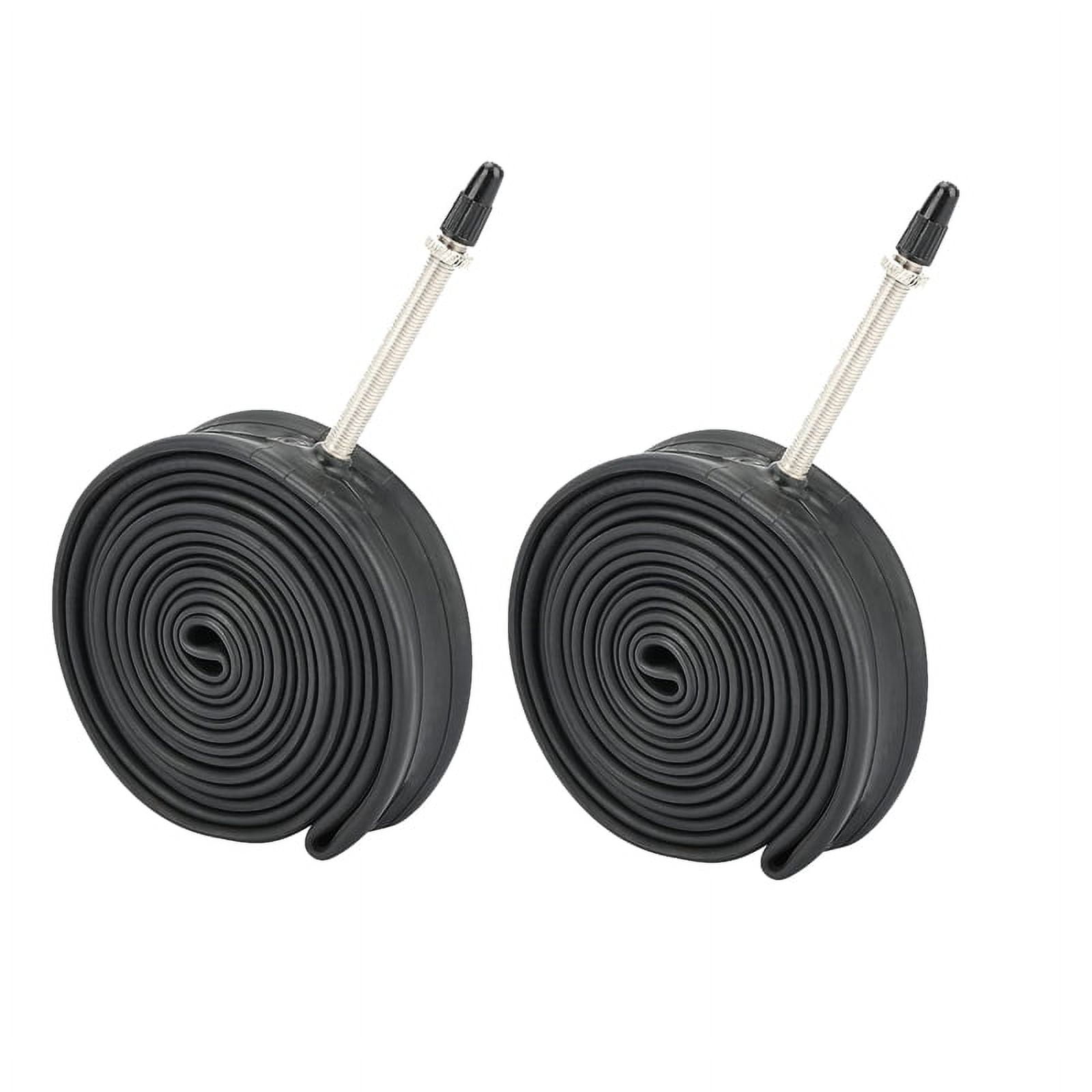 2 Pack 700 x 28-32C Tires Road Bike, Bike Inner Tube with 60mm Presta Valve for Road Bikes ...