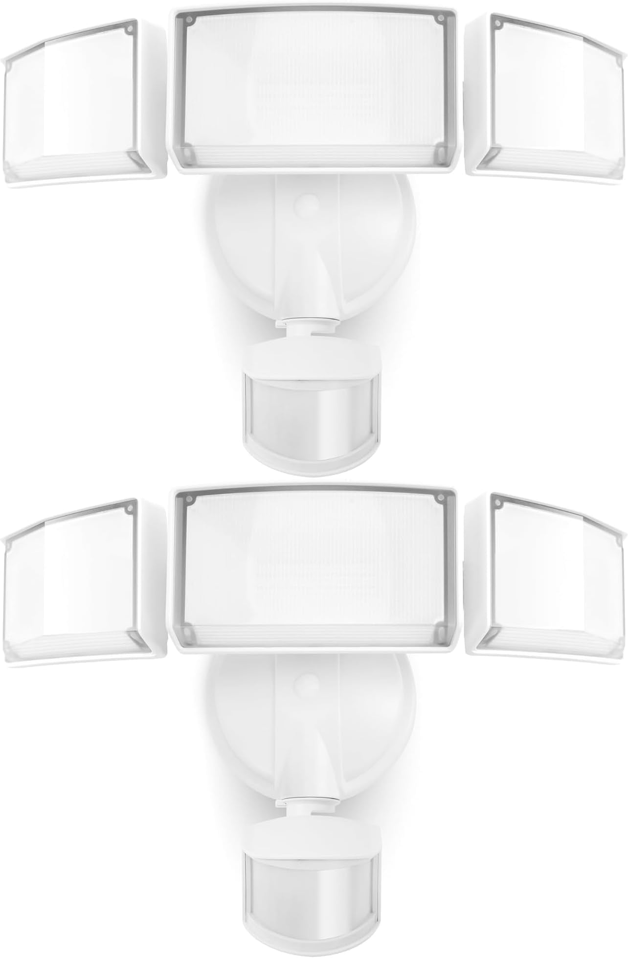 2 Pack 72W 7500LM LED Lights Motion Sensor Light Outdoor, 5000K ...