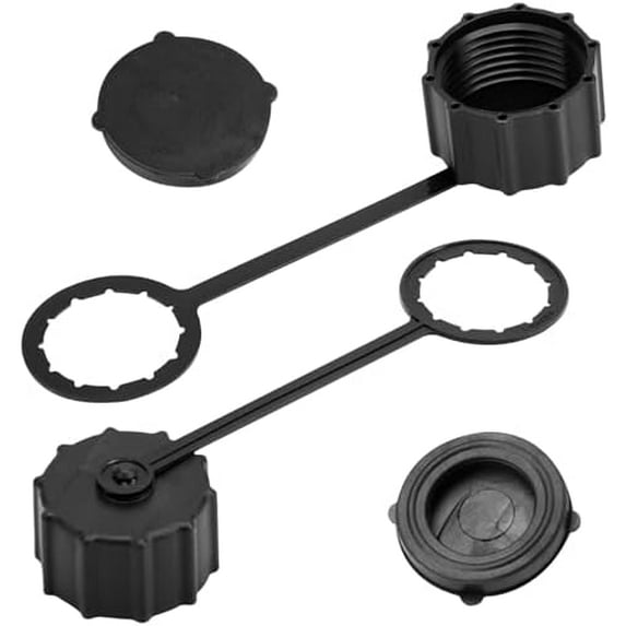 2 Pack 7771825 Sprayer Drain Plug & Tether Compatible with Fimco Most ...