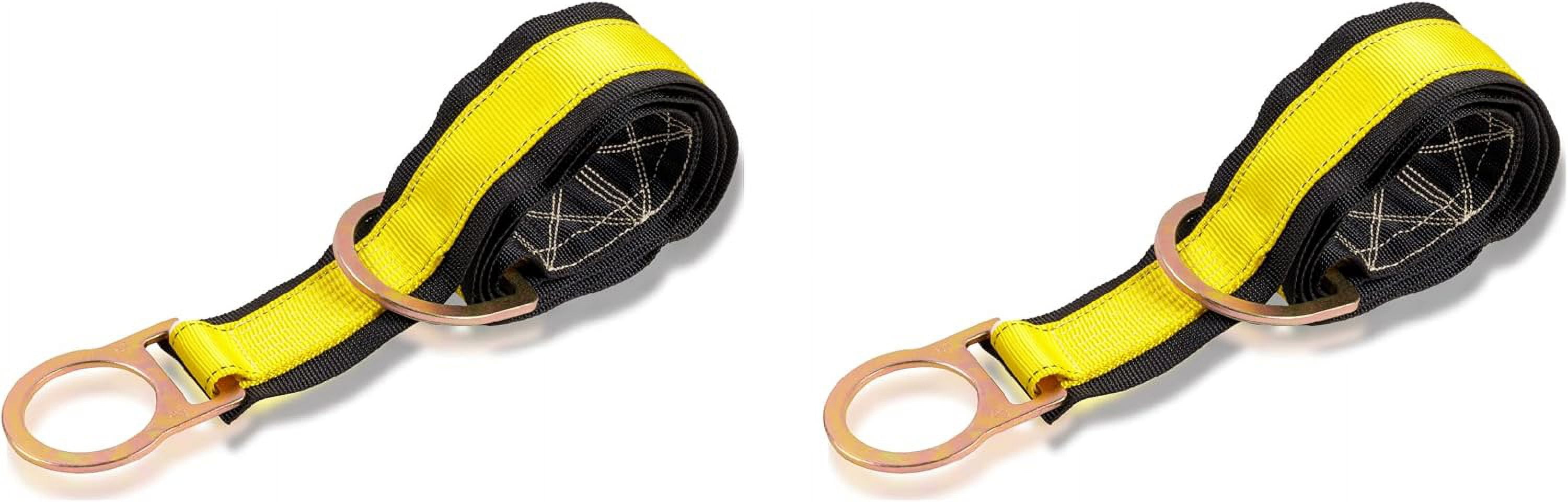 2-Pack 8 Ft Cross Arm Strap, 3" Wide Beam Straps Choker w/Large & Small ...