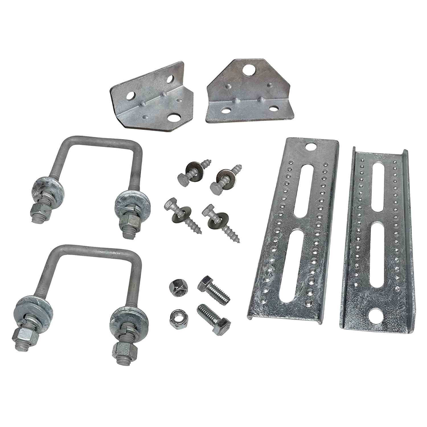 Automotive Authority 2 Pack - 8" Galvanized Swivel Top Bunk Bracket Kit ...