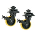 "(2 Pack) 8"" ISO Shipping Container Caster Wheels, 6600 lbs WLL per ...