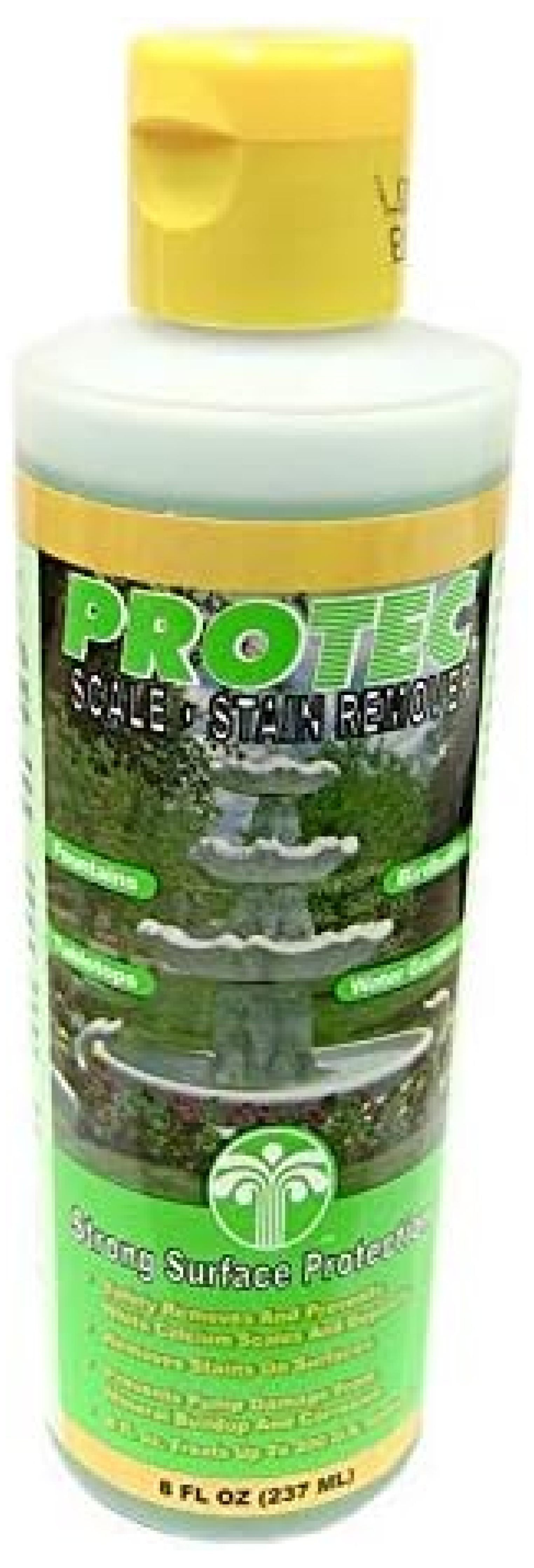 2 Pack 8 Oz ProTec Scale and Stain Remover - Prevents White Scale and Metal Stain Buildup ...