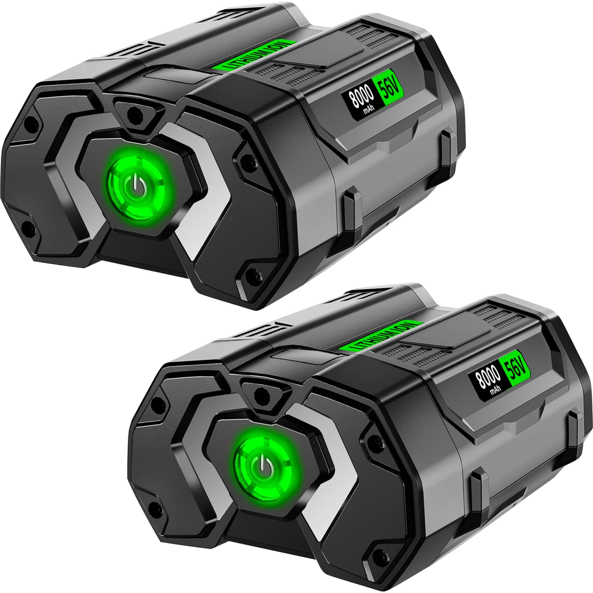 2 Pack 8000mAh Replacement for Ego Battery Compatible with Ego Battery ...
