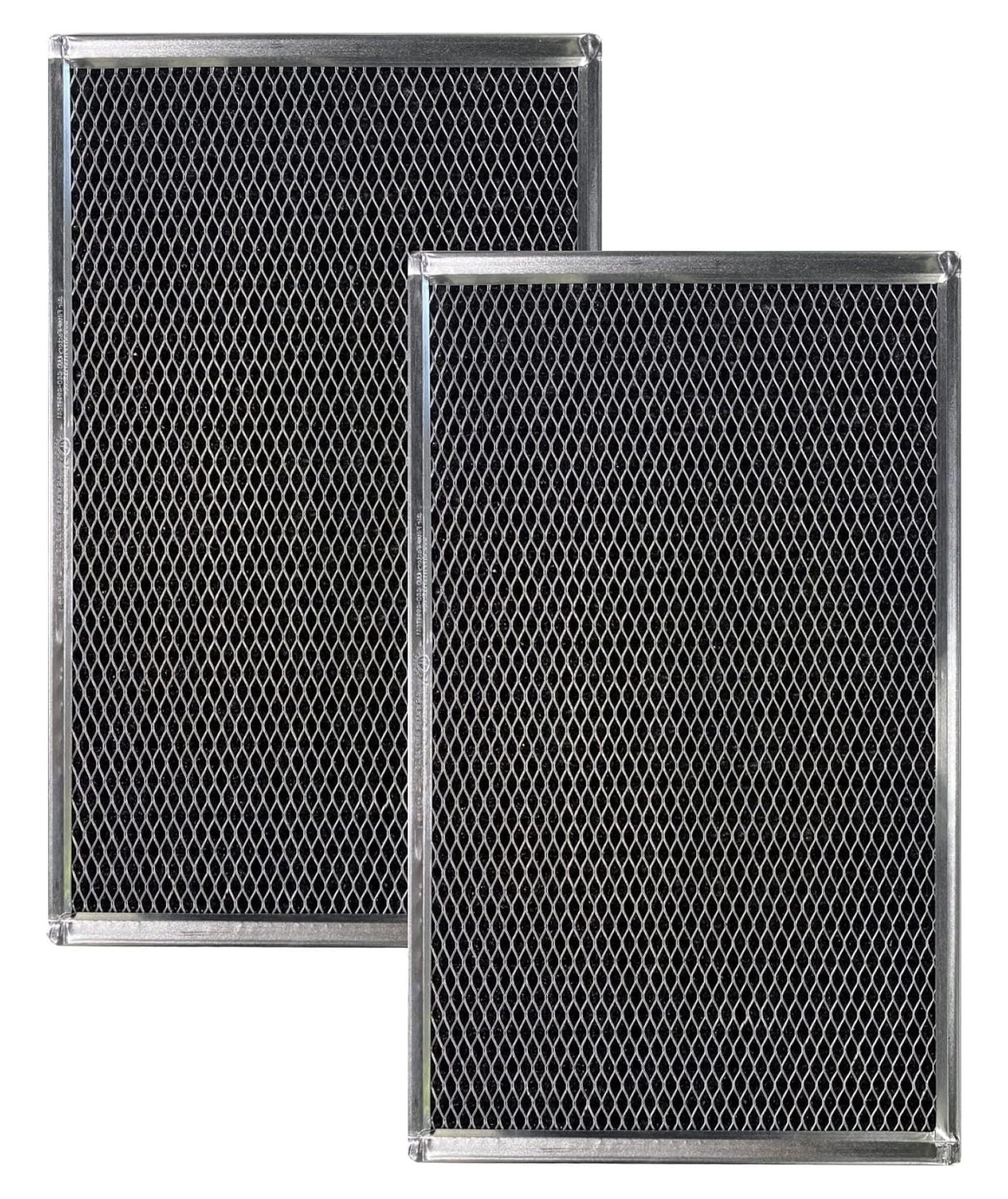 2-Pack 9 x 15 x 3/8 Range Hood Charcoal Carbon Filters - Walmart.com