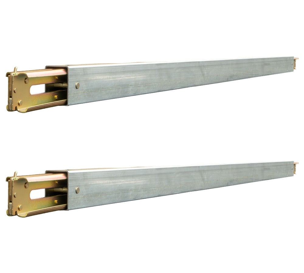 (2 Pack) 92"- 103" Adjustable Steel E-Track Decking/Shoring Beams ...