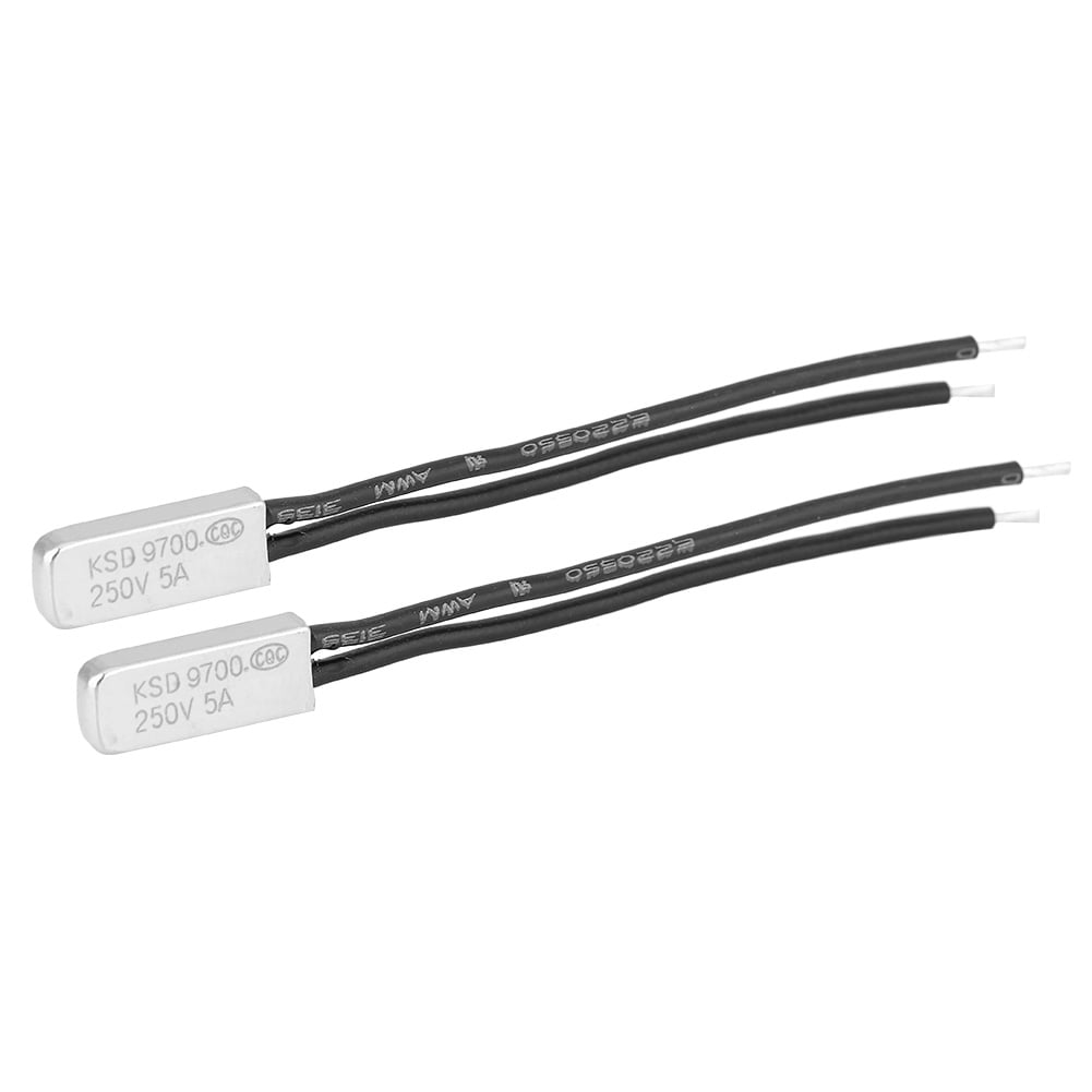 2-Pack 9700 Series 135°C Normally Closed Temperature Control Switch ...