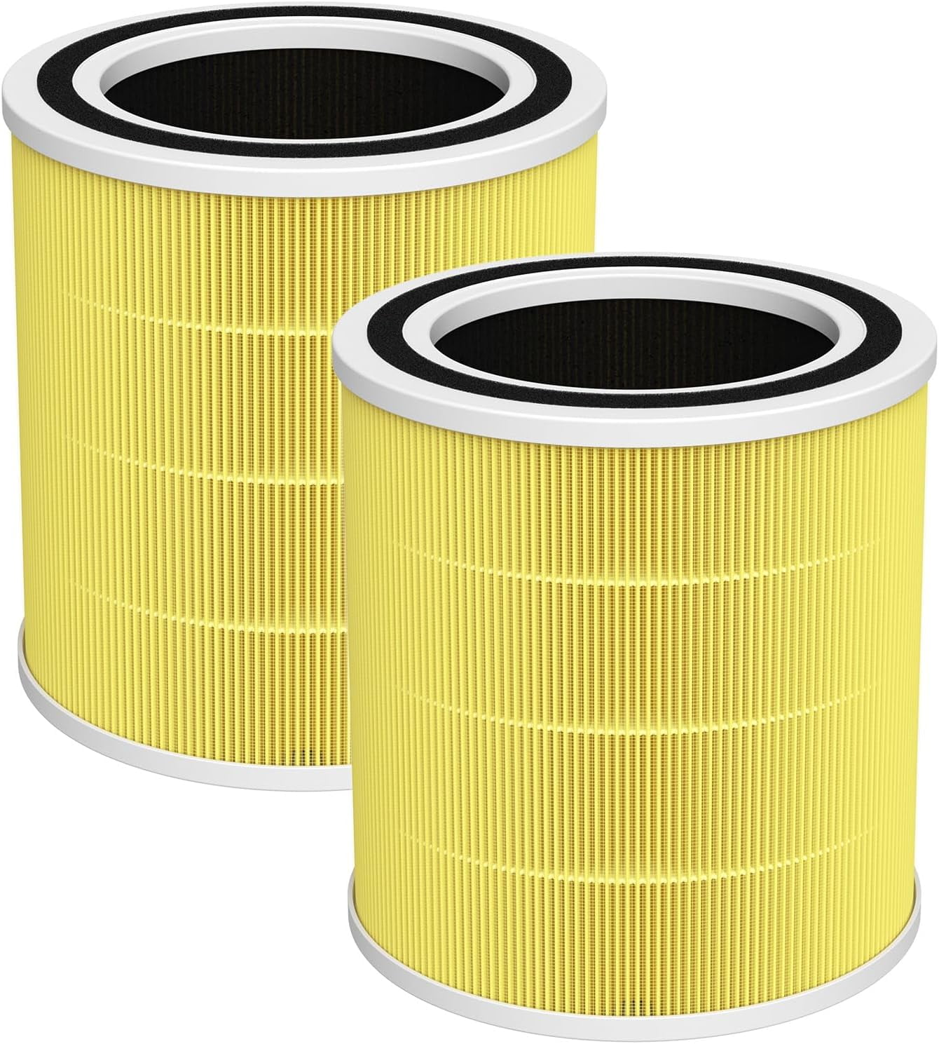 2 Pack AC400 Air Purifi-ers Replacement Filt-er for Purivortex AC400 ...