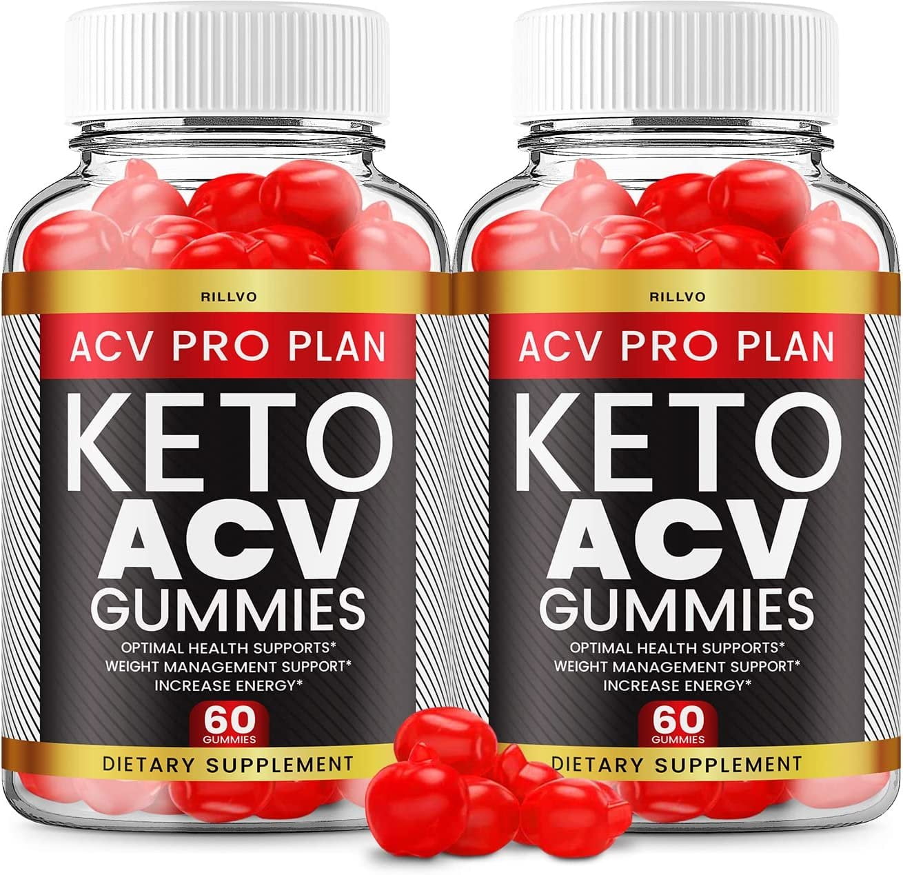 ACV Pro Plan Keto Gummies 2 Pack - Advanced Formula for Weight Loss ...