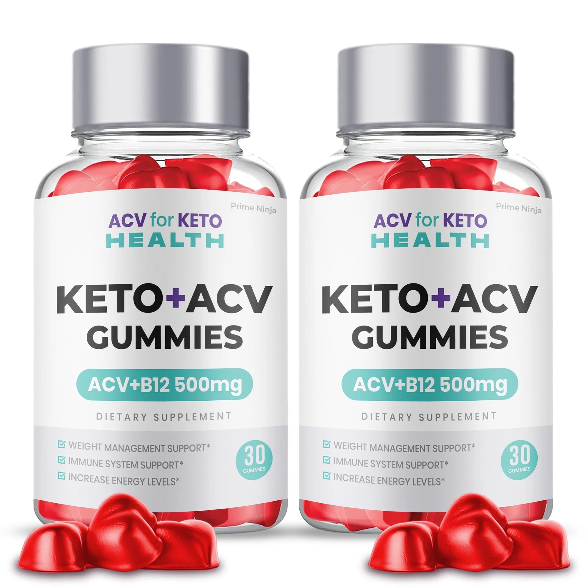 2 Pack Acv For Keto Health Gummies Apple Cider Vinegar Max Strength