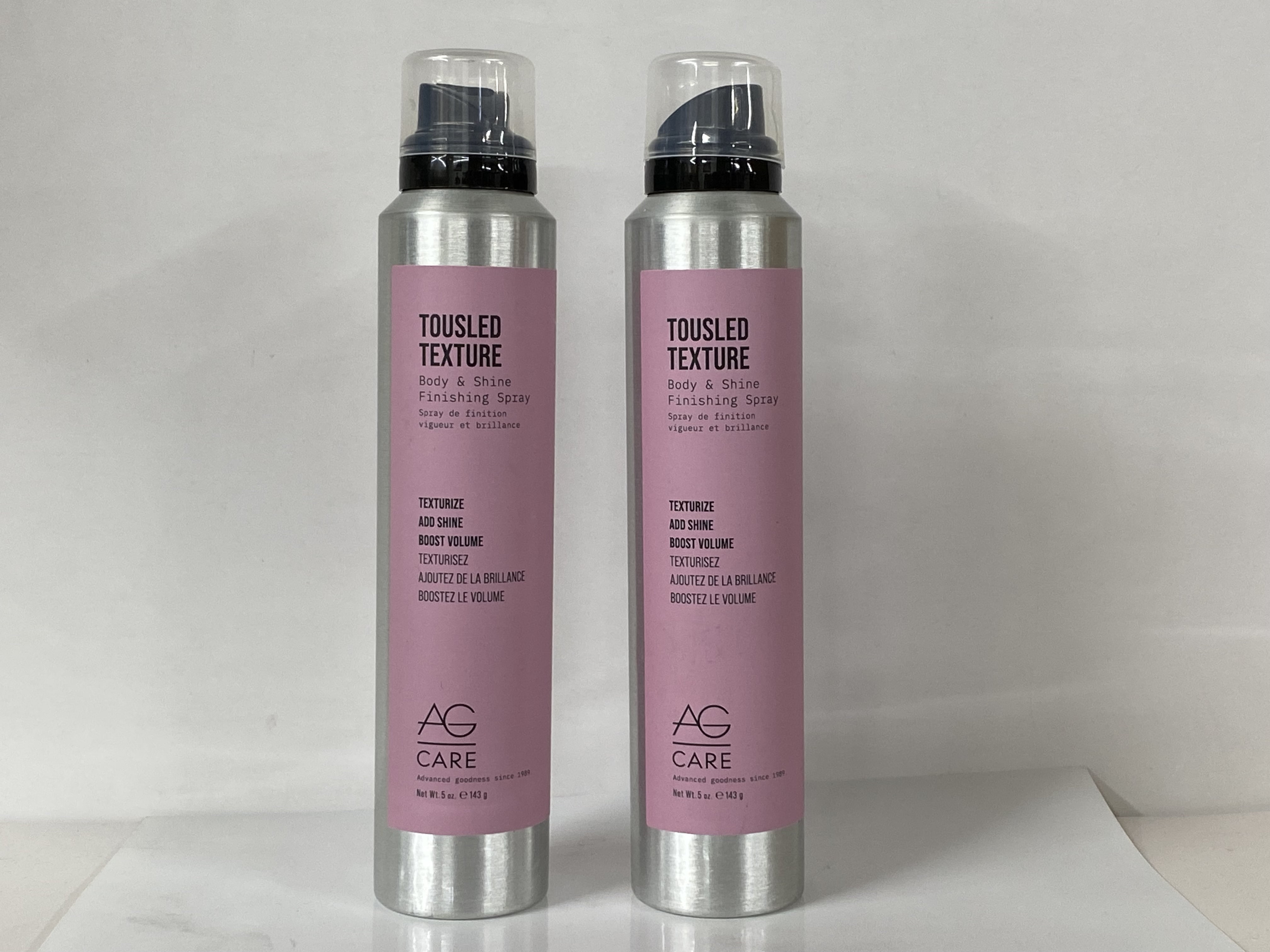 AG Hair, Tousled Texture Body & Shine Finishing Spray, 5 oz, 2 Pack ...
