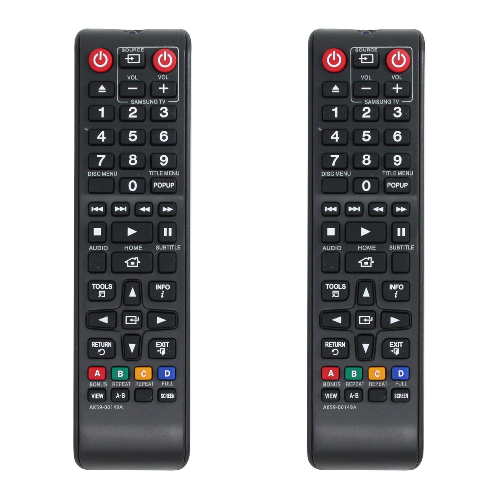 2-Pack AK59-00149A Remote Control Replacement - Compatible with Samsung ...