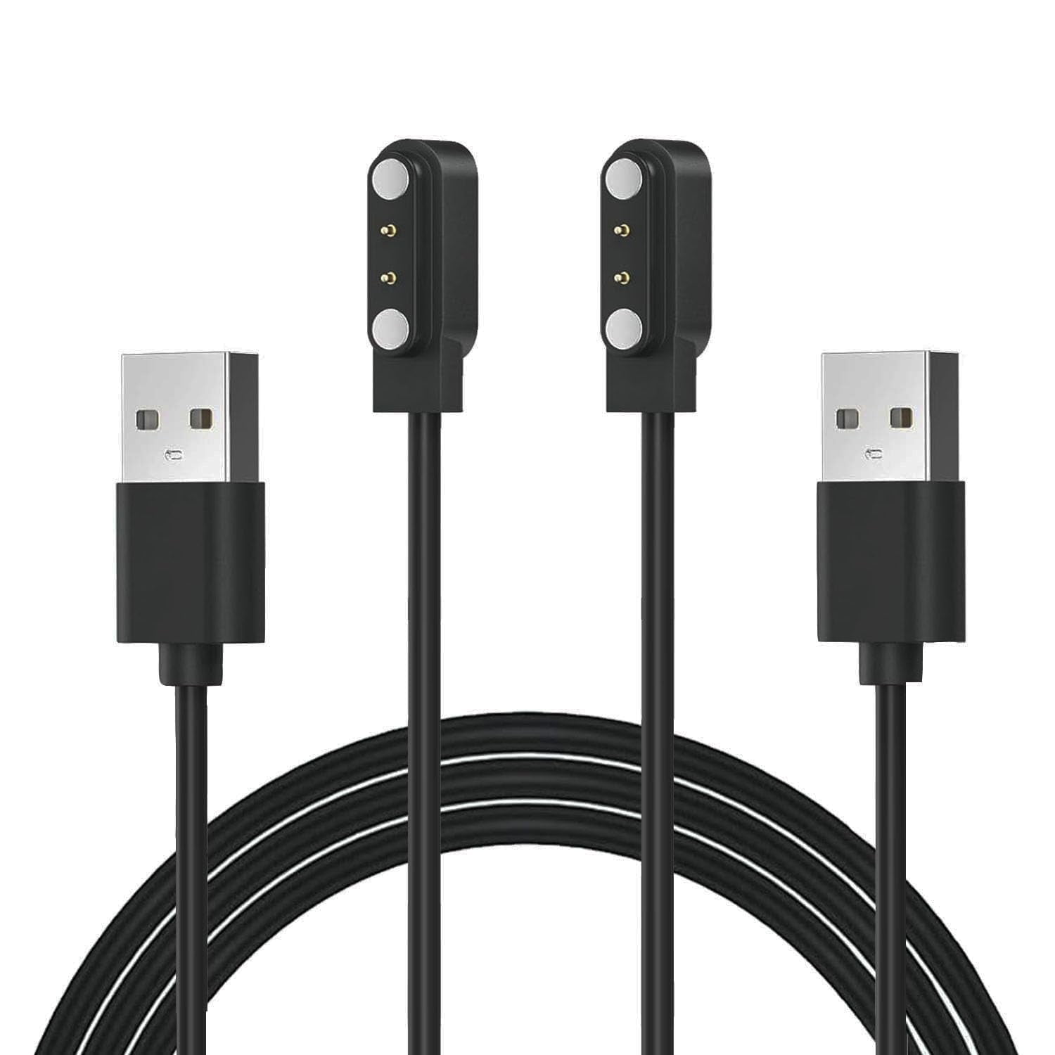 [2-Pack] AR-01 Smart Watch Charger, Magnetic Charging Cable for Fitpolo ...