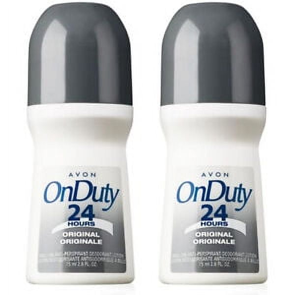AVON (2 Pack) On Duty 24 Hours Original Roll-on Anti-perspirant ...