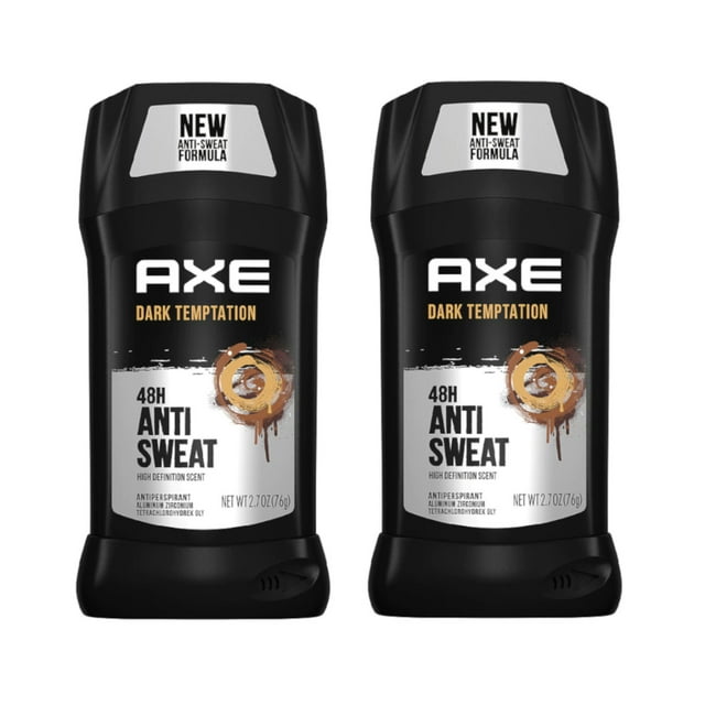 AXE Solid Double Deodorant Twin Pack, Dark Temptation Antiperspirant ...
