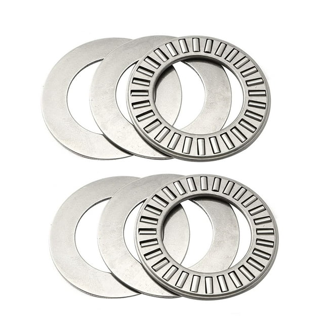 2 Pack AXK2035 2AS Thrust Needle Roller Bearings with Washers, 20 Bore ...