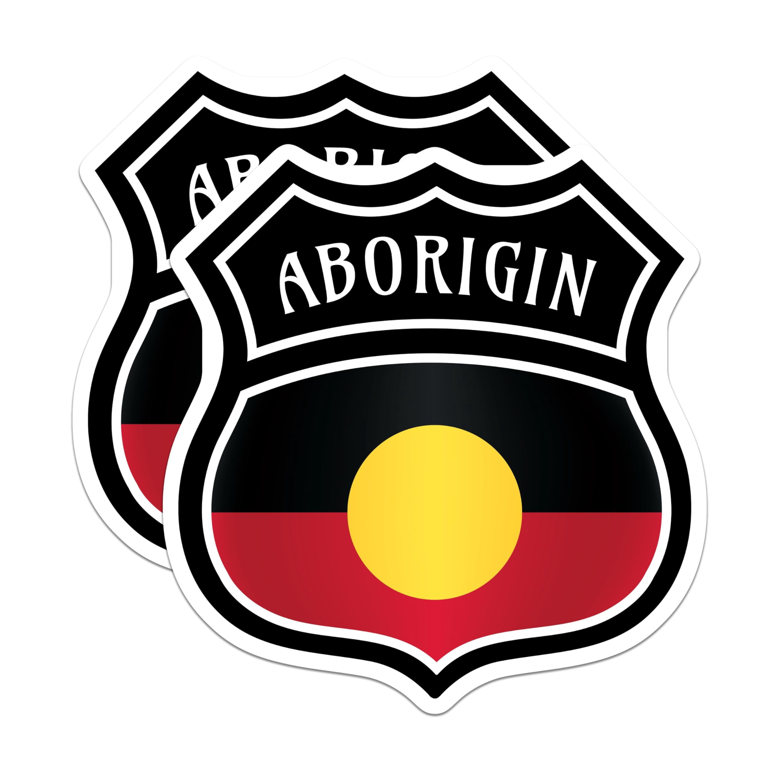 (2 Pack) Aboriginal Flag Magnets - Australian Pride Decoration ...