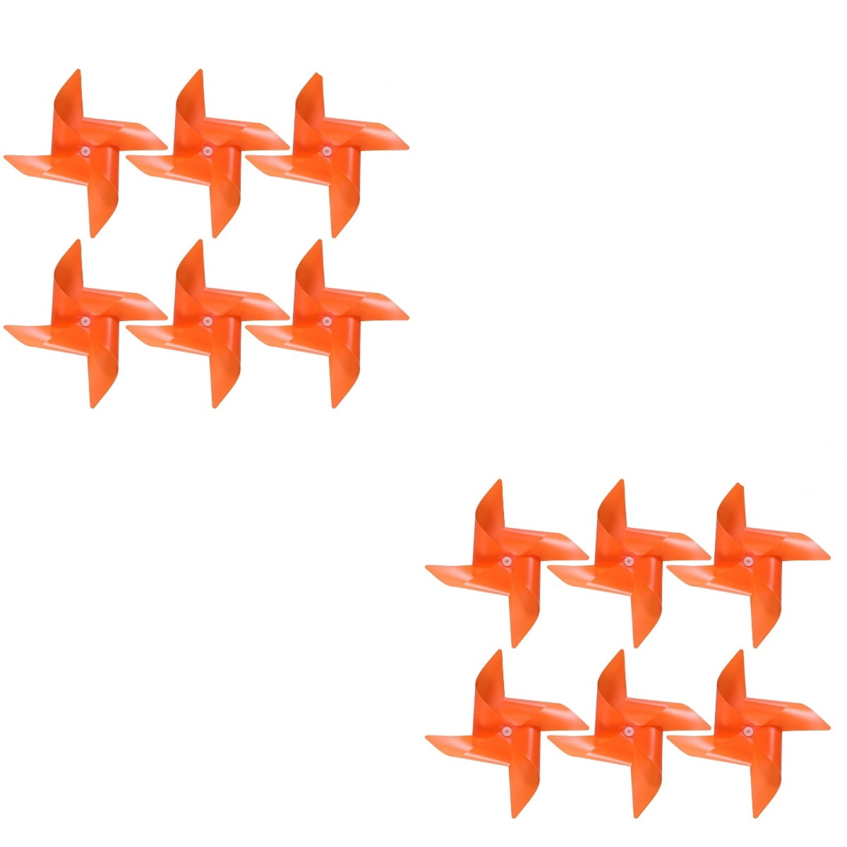 ORDDIART Plastic Windmill Party Decorations 2 Pack, 5.9 x 5.9 x 0.2 ...
