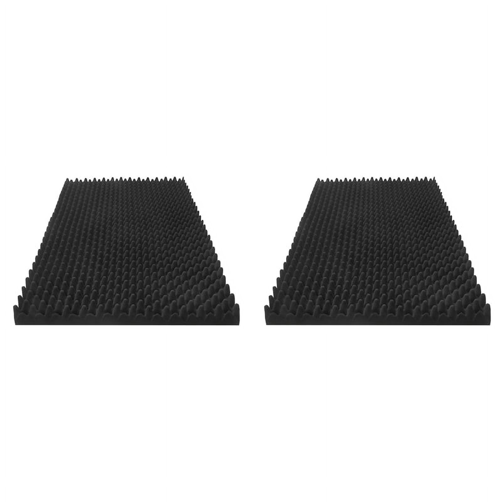 2 Pack Acoustic Foam Panels, 48 X 24 X 2Inch High Density Sound ...